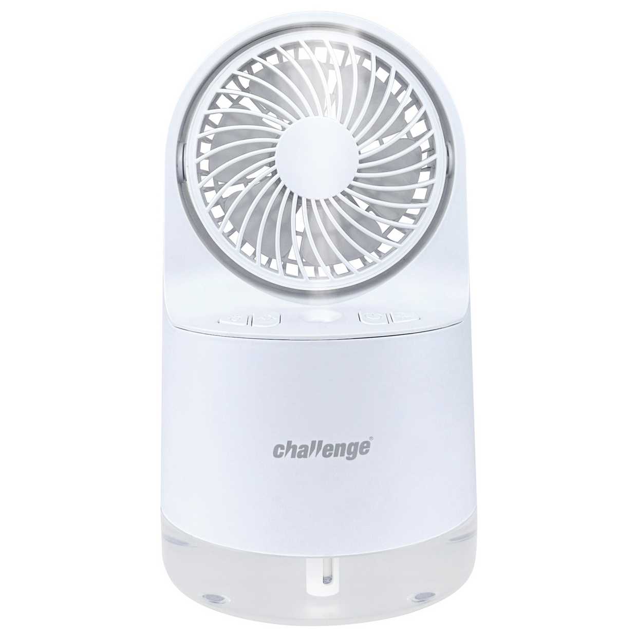 Challenge White Desk Fan - 4 Inch – GED Outlet