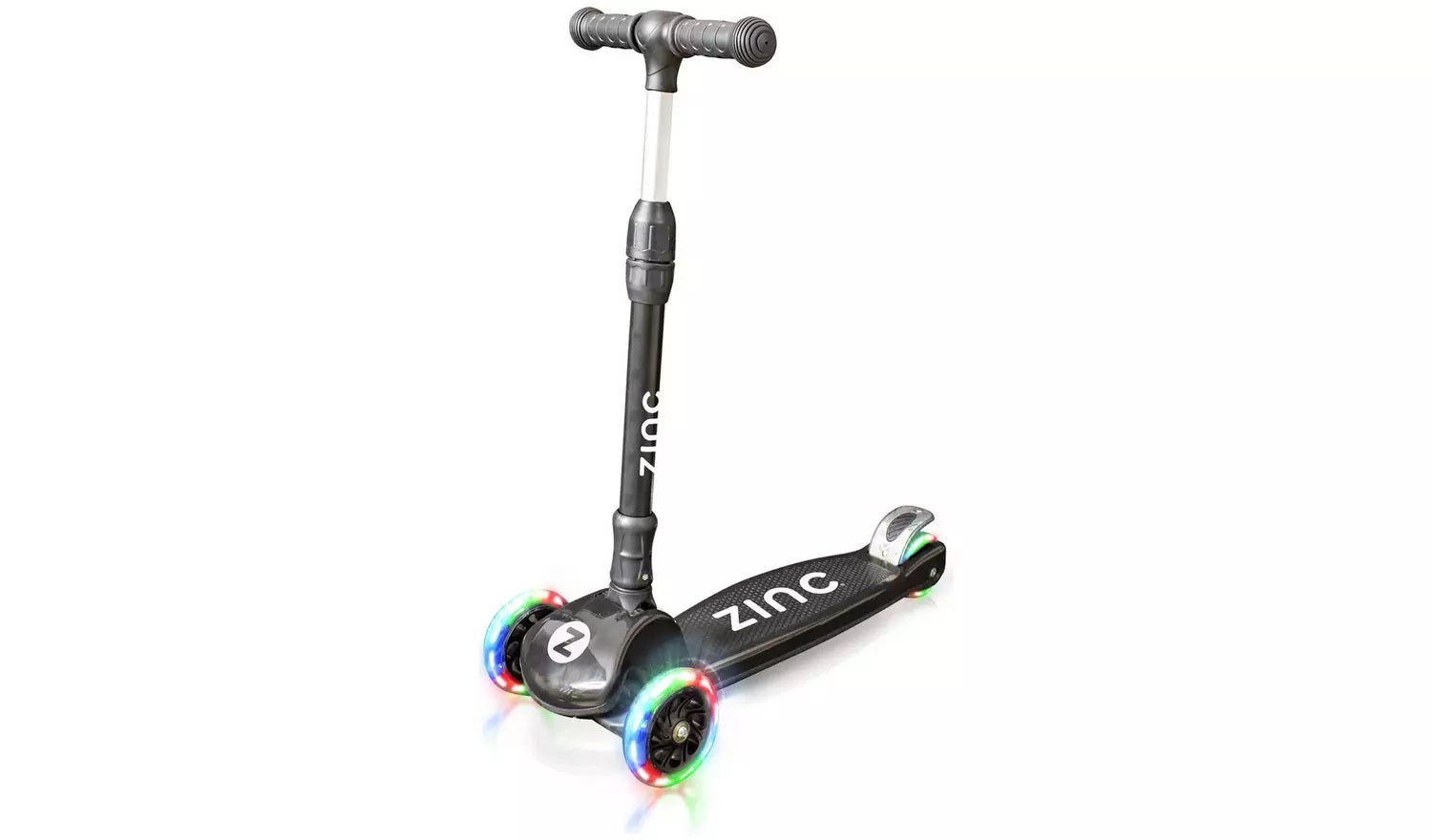 Zinc Black Folding T-Motion Tri Scooter – GED Outlet