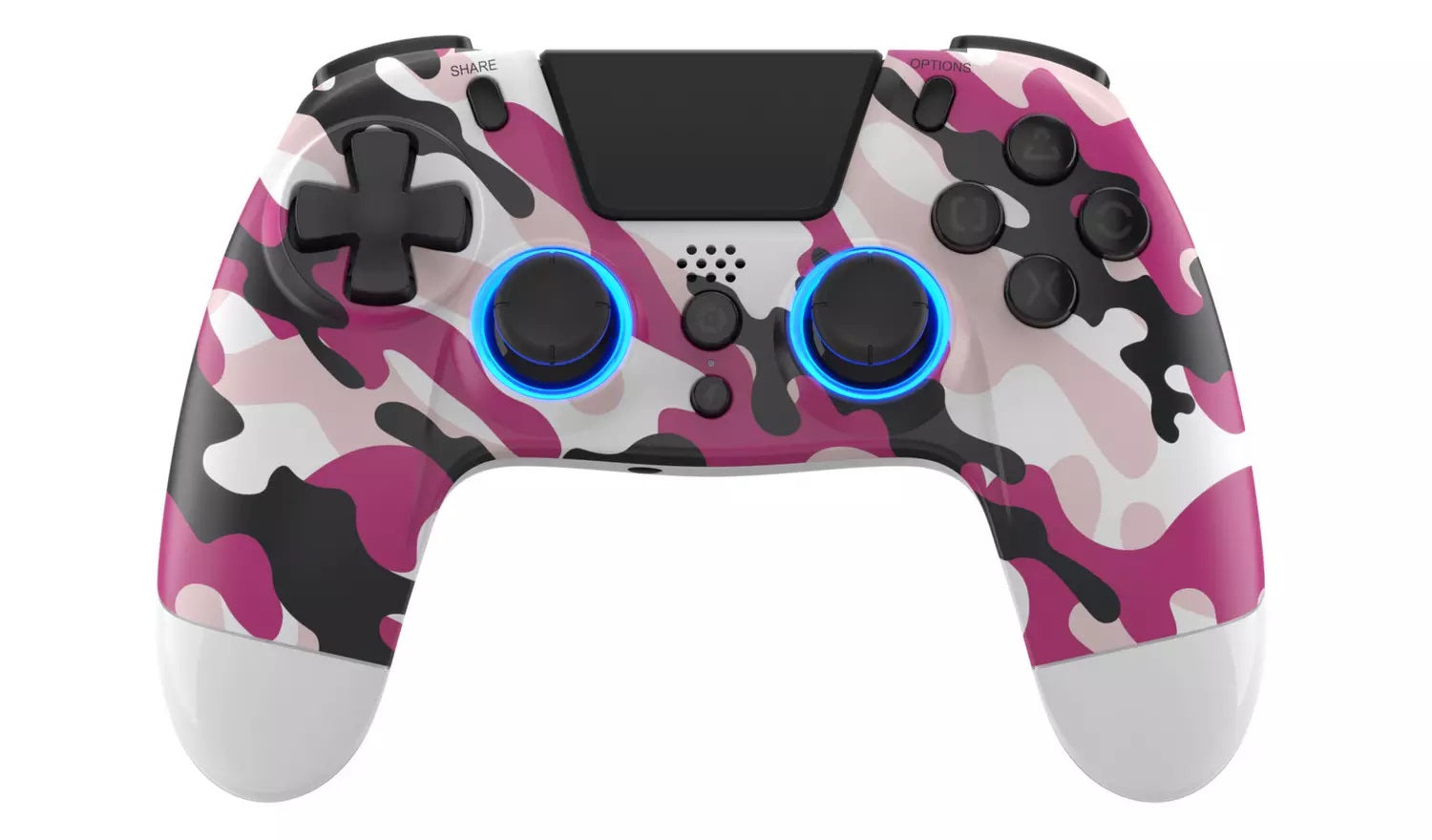 Gioteck VX4+ PS4 Wireless RGB Controller - Pink Camo – GED Outlet