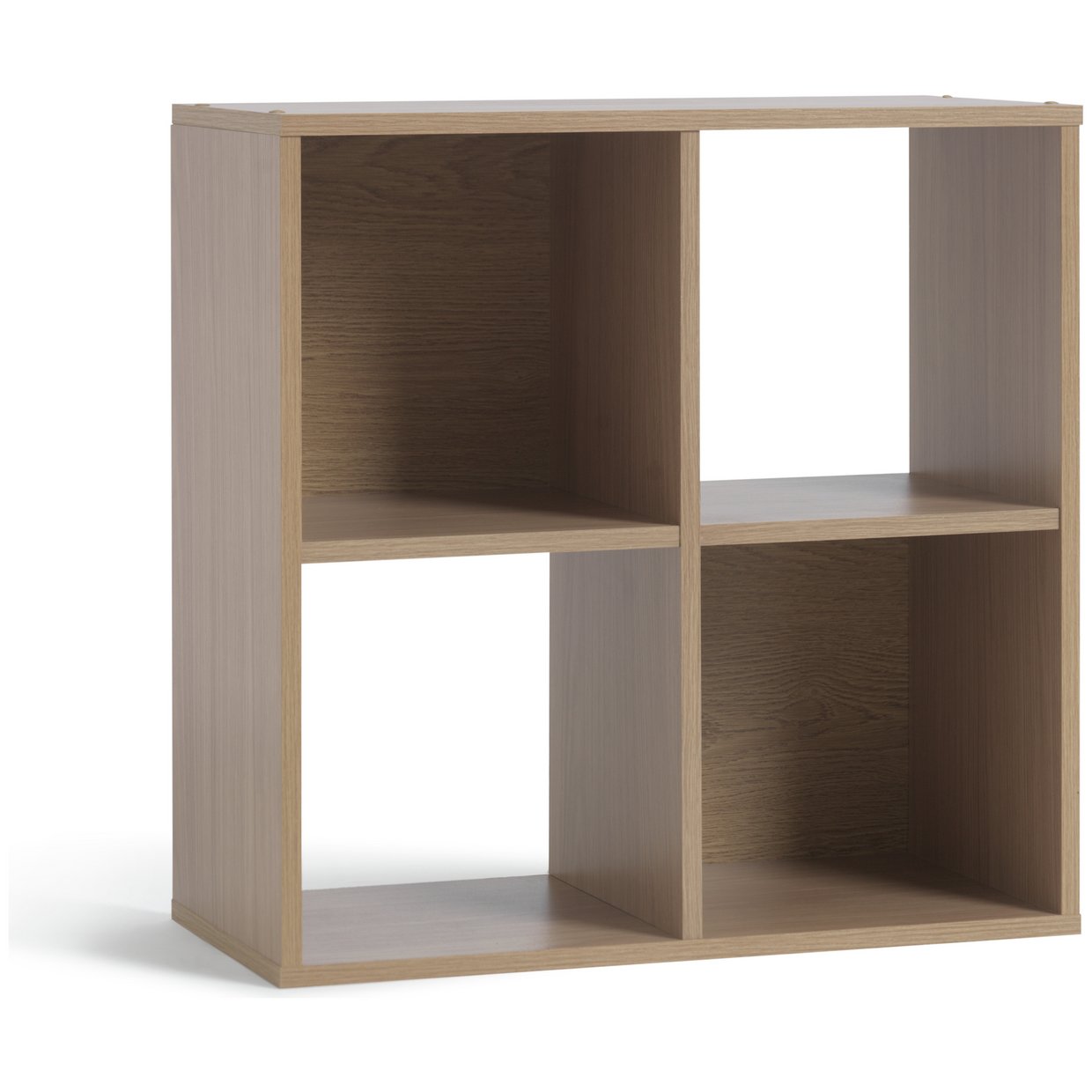 Home Squares 4 Cube Storage Unit - Oak Effect – GED Outlet