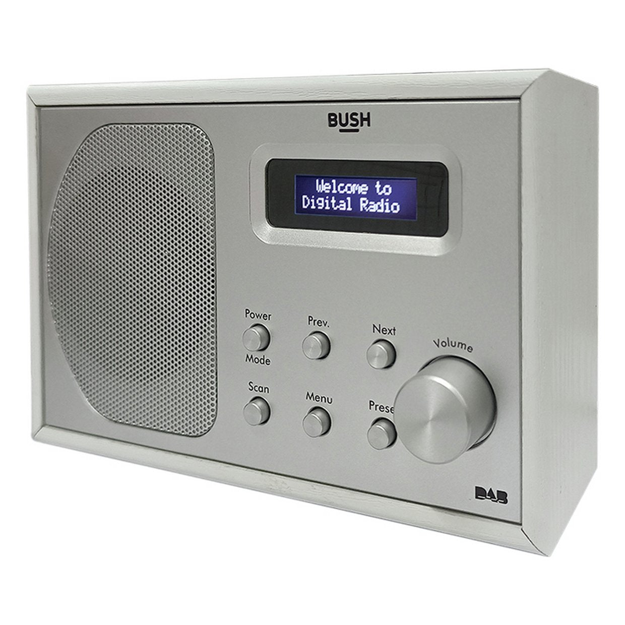 Bush Lisbon Dab Classic Radio - White – GED Outlet
