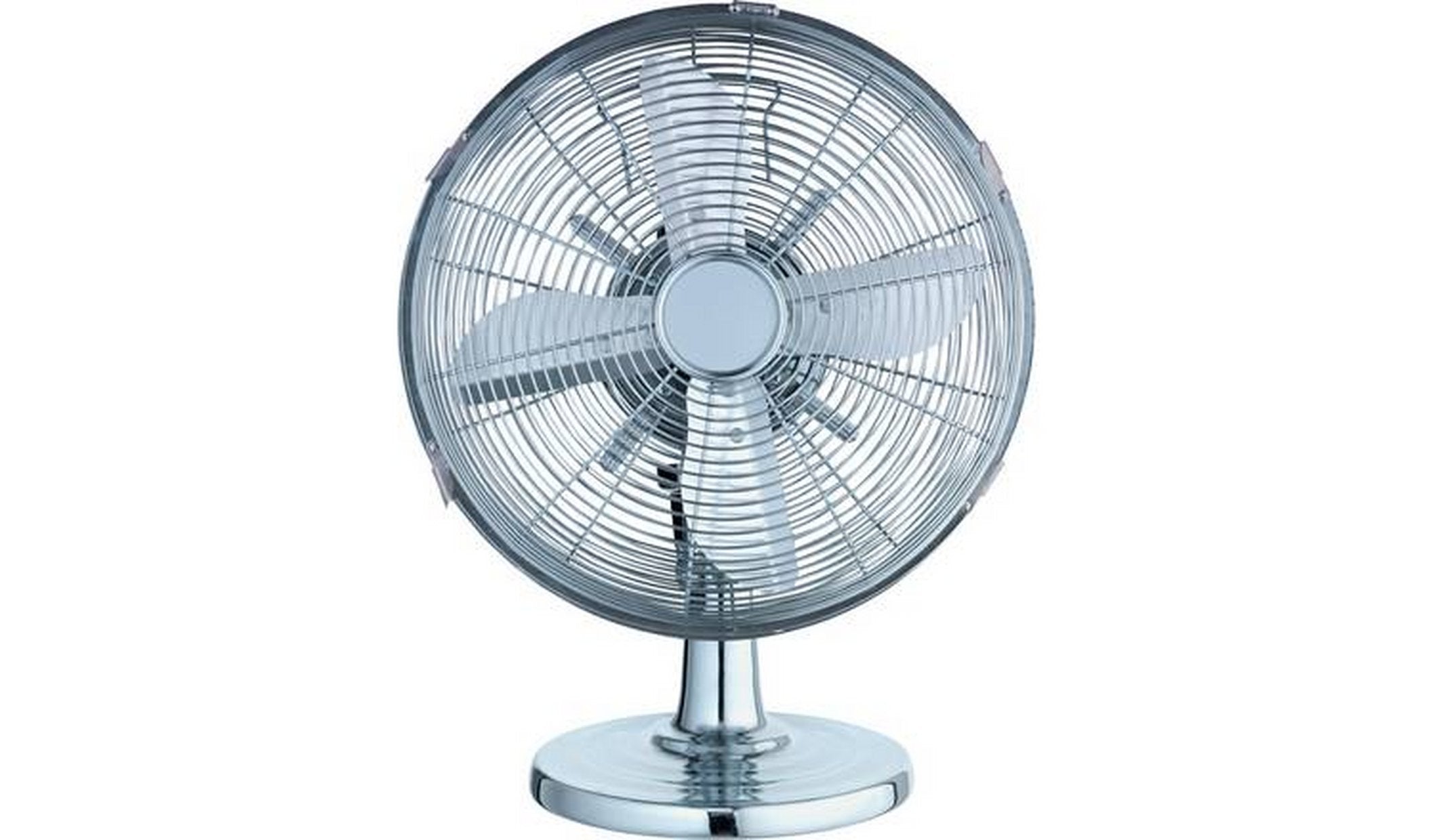 Challenge 12 Inch Oscillating Desk Fan - Chrome – GED Outlet