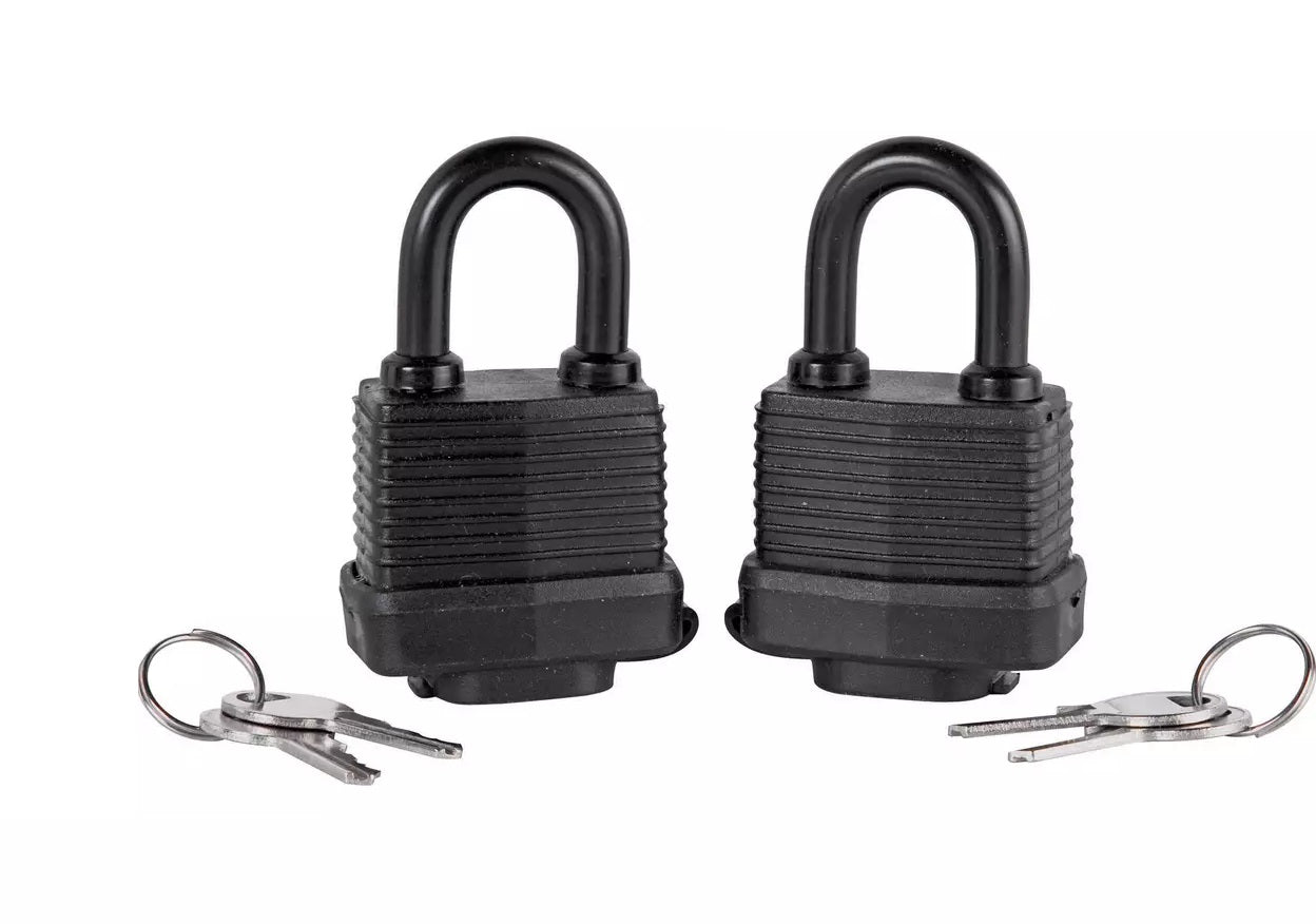 Challenge 2 Piece Weatherproof Padlock Set – GED Outlet